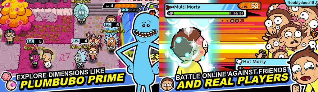 ผจญภัยข้ามมิติ กับ Rick and Morty: Pocket Mortys - Studio7